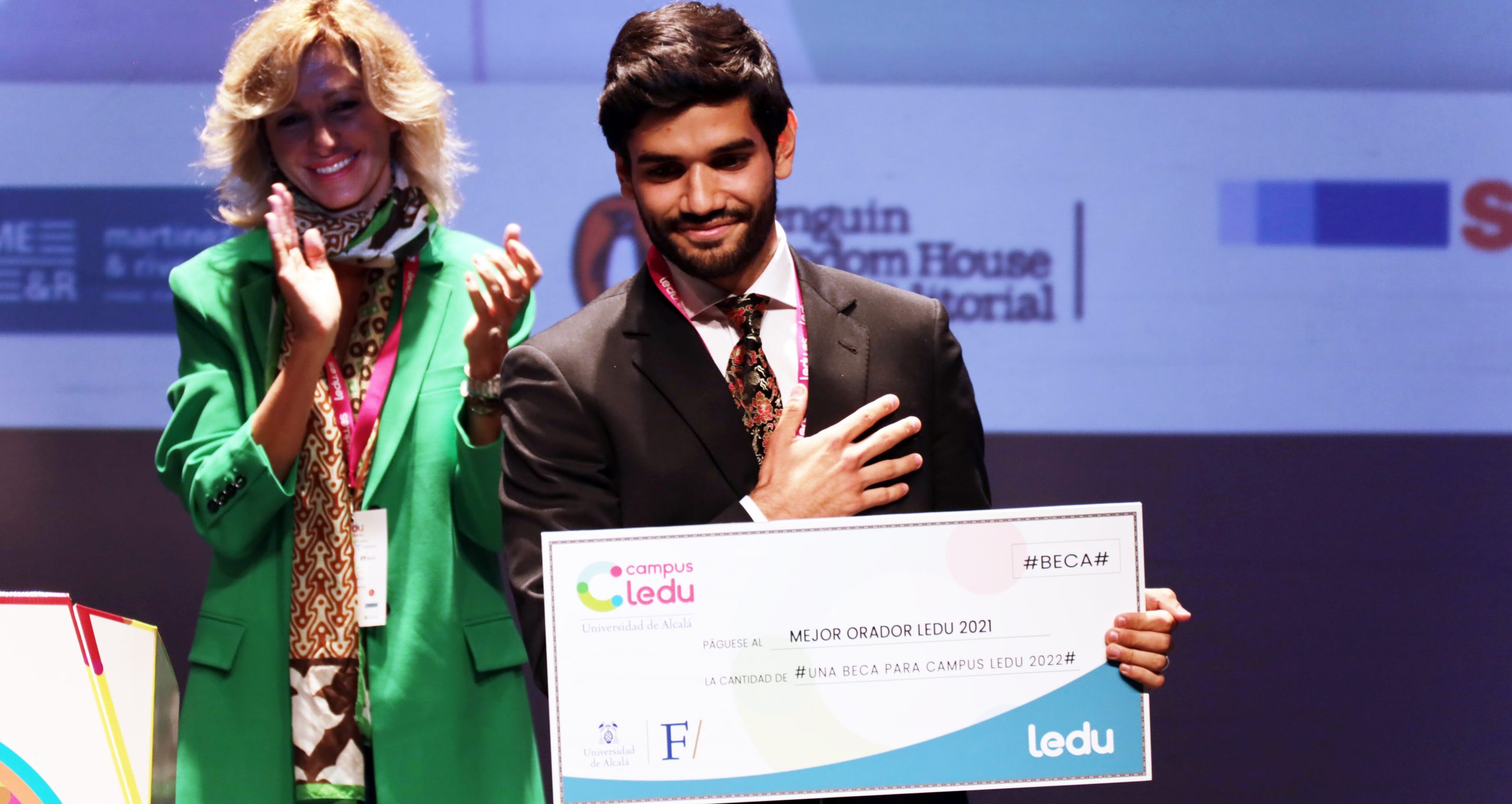 Guillermo Fernández, mejor orador de la LEDU 21 - LEDU